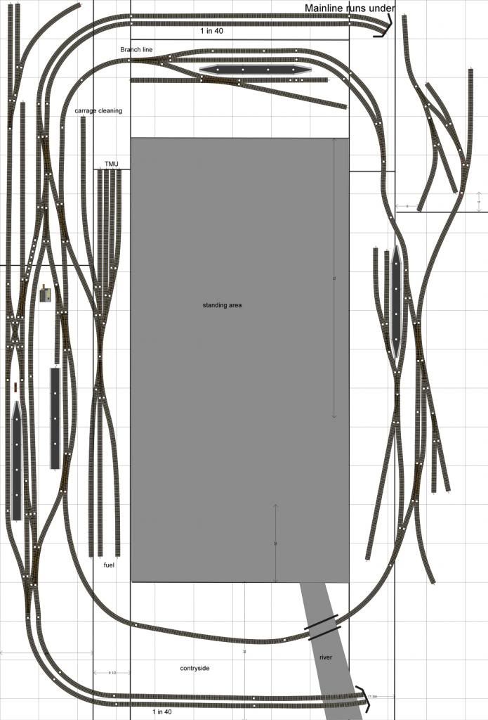 loft layout in oo gauge. 15x11ft - New Railway Modellers Forums