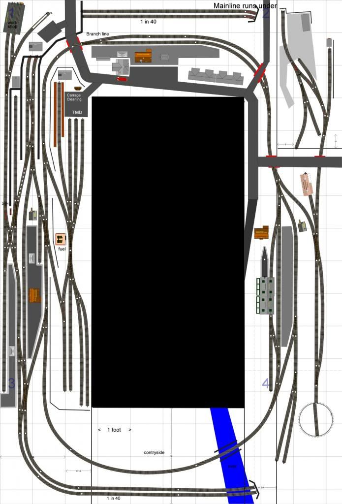 loft layout in oo gauge. 15x11ft - New Railway Modellers Forums