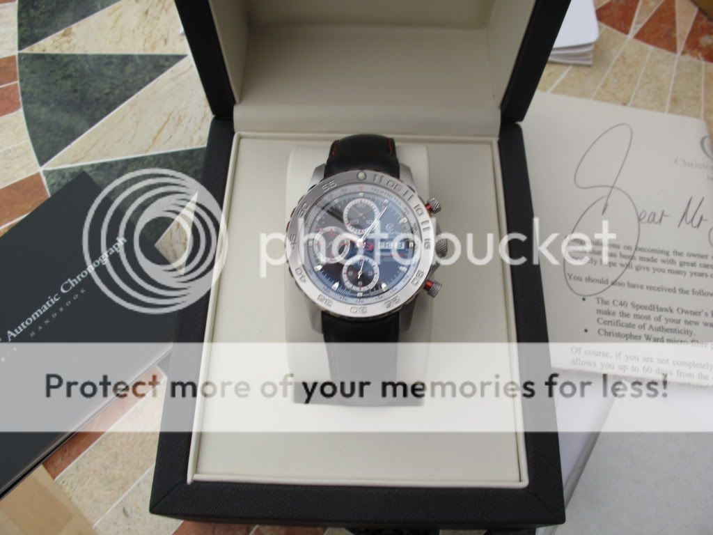 My C40 SpeedHawk. - Christopher Ward Forum