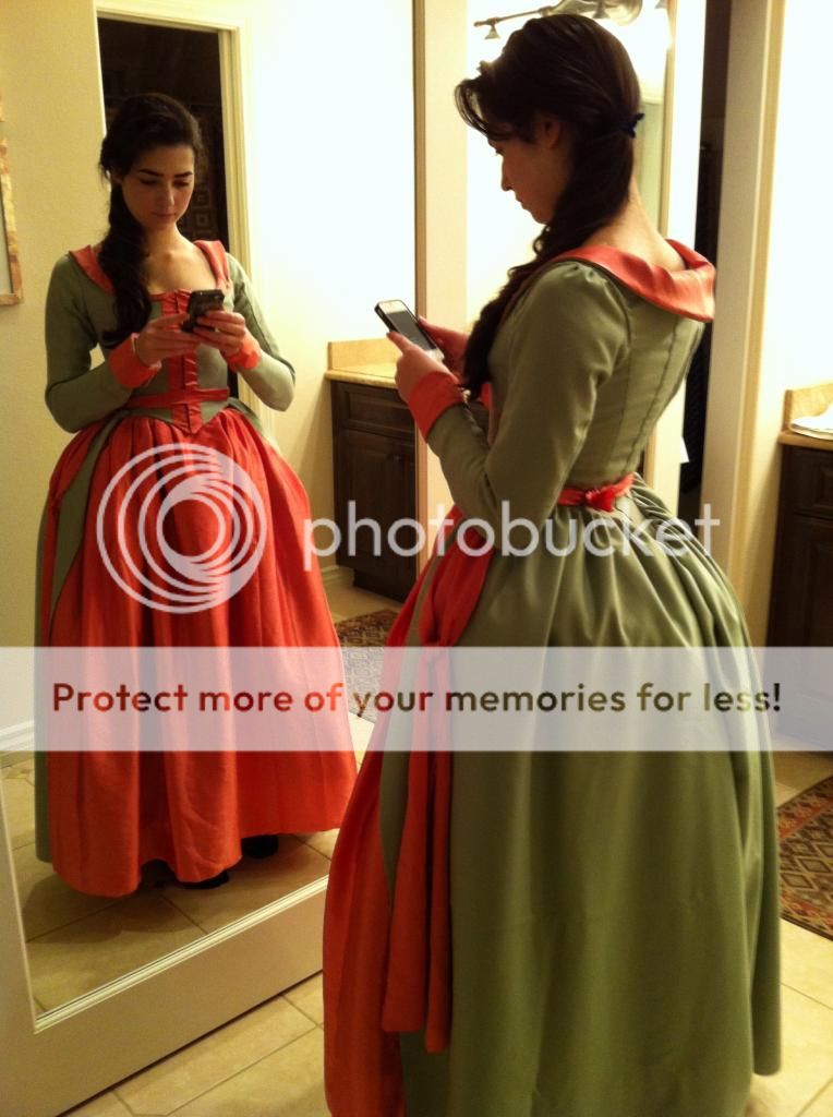 (Nearly) Completed 1780 Levite Gown (and a Little Red Riding Hood ...