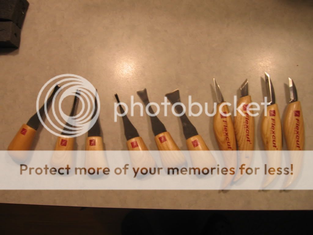 Wood Carving Palm Gouges By FlexCut (sold) | LumberJocks Woodworking Forum