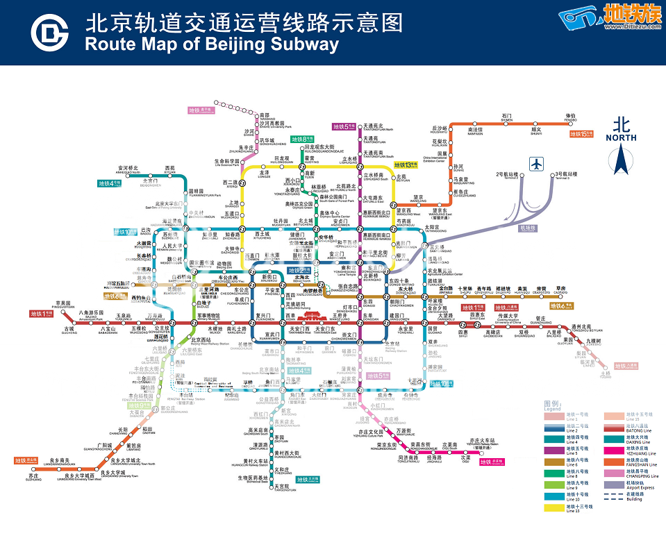 Beijing Subway network